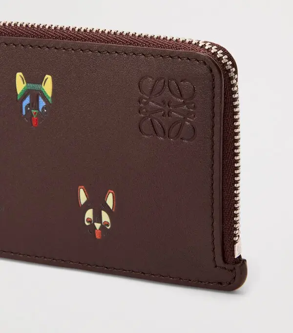Loewe X Louis Wain Cats Zip-around Wallet