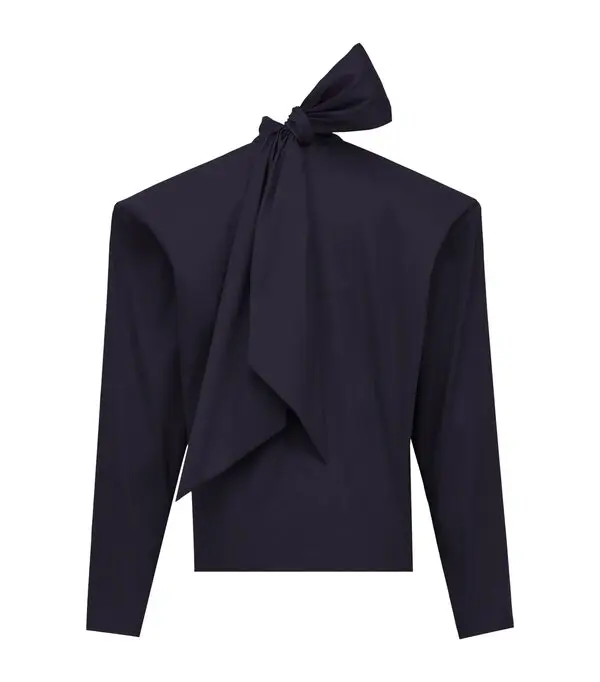 Saint Laurent Silk-blend Blouse