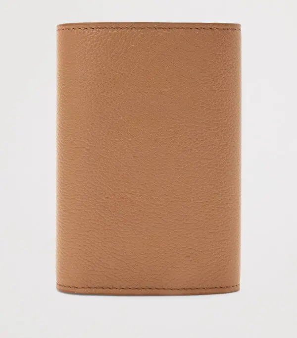 Loewe Small Leather Pebble Vertical Wallet