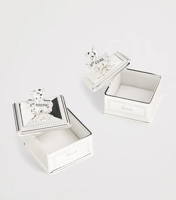Harrods Keepsake Tooth And Curl Boxes Set