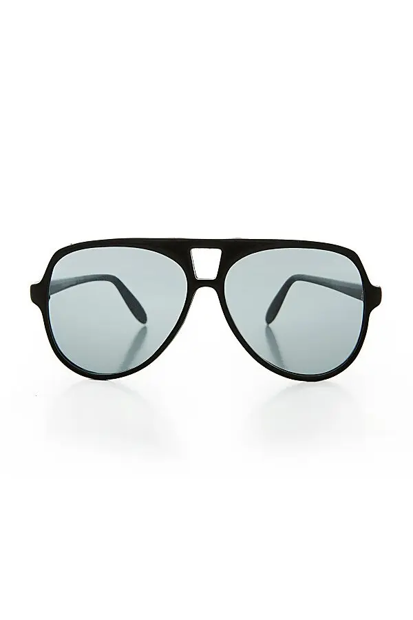SUNGLASS MUSEUM Vintage Kurt Sunglasses - Black