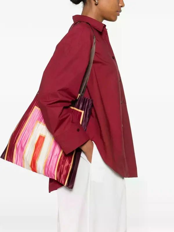MULTITUDES BAGS Villasimius Pleated Shoulder Bag