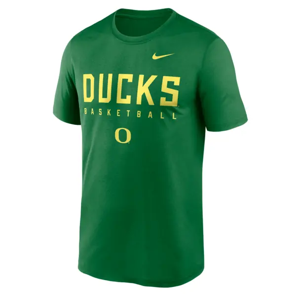 Nike Oregon Courtside Basketball Legend Dri-fit College T-shirt - Green