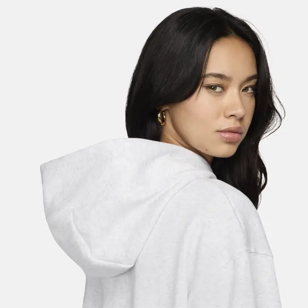 Nike Sportswear Phoenix Fleece Oversized Pullover Hoodie - Brown