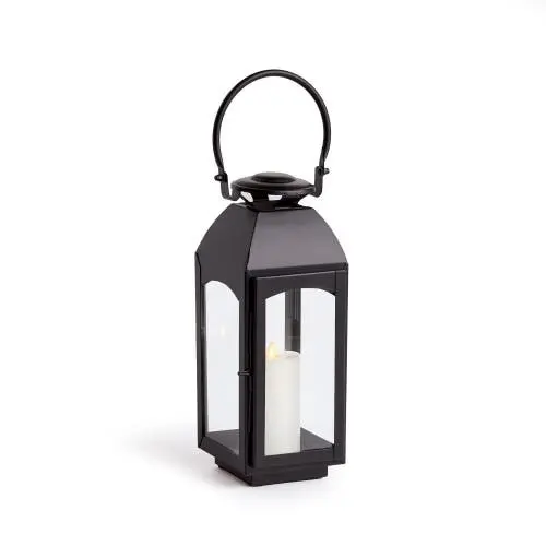 NAPA HOME & GARDEN Antoinne Outdoor Lantern - Black