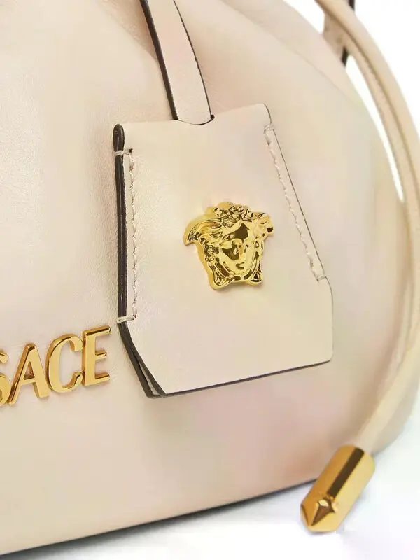 Versace Mini Tag Logo Clutch Bag