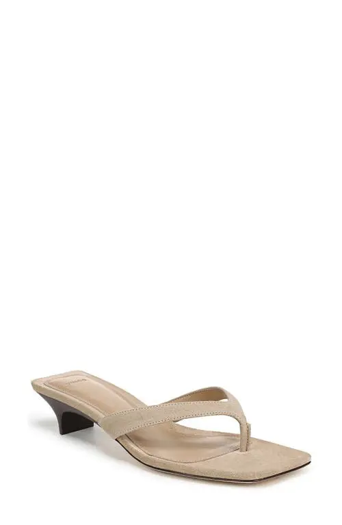 Vince Sanjuan Leather Flip Flop - Dune-dm