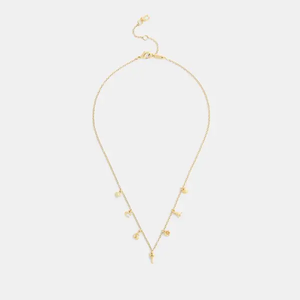 COACH® Mini Icons Charm Necklace