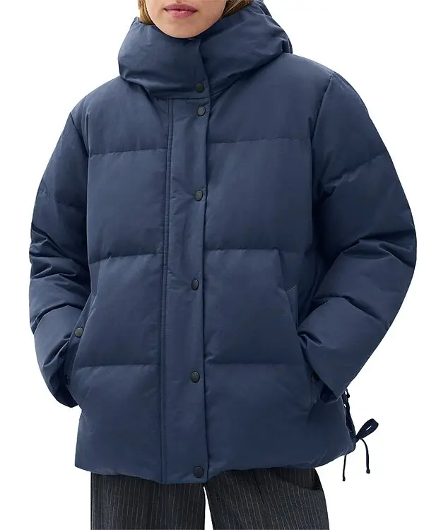 Rag & Bone Leonard Puffer Coat - Navy