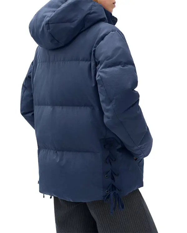 Rag & Bone Leonard Puffer Coat - Navy