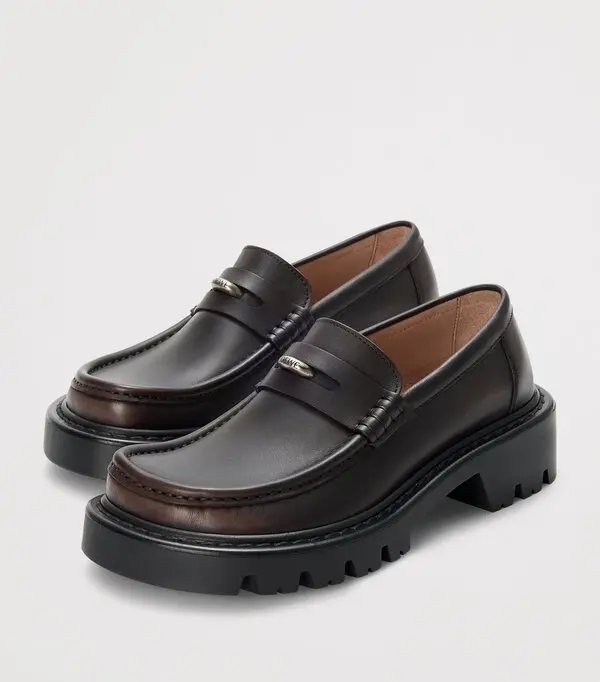 Loewe Leather Sierra Loafer