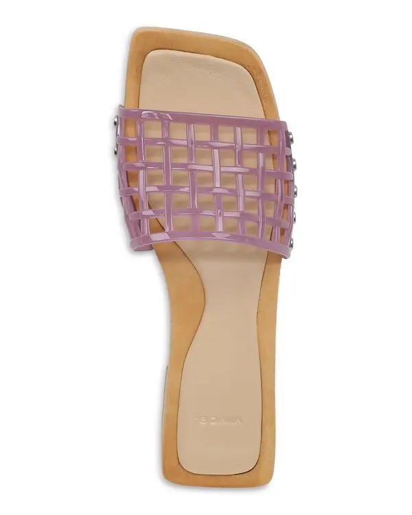 Vince Barbara Jelly Sandals - Amethyst