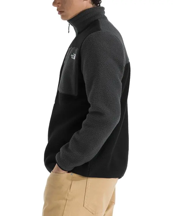 The North Face Yumiori Quarter Zip Fleece Pullover - Black/asphalt /mountain