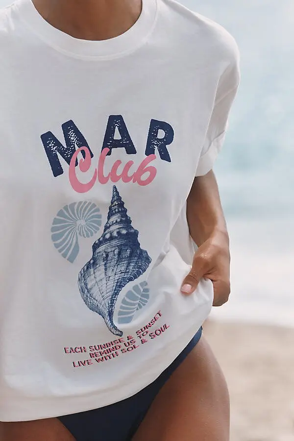 MALAI Mar Club Overd Graphic Tee