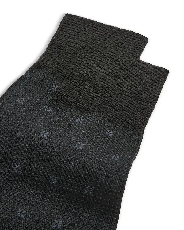 Bloomingdale'S Dot Crew Socks - Black