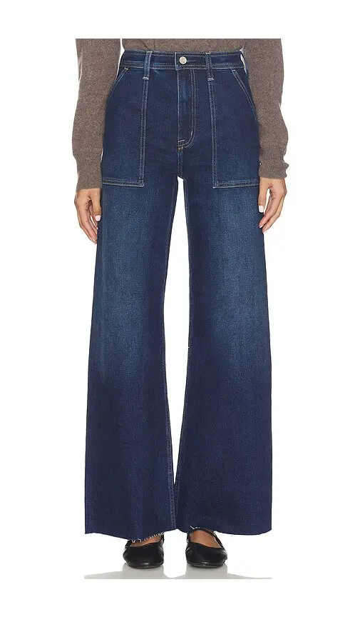 PISTOLA Penny Utility High Rise Wide Leg Jeans