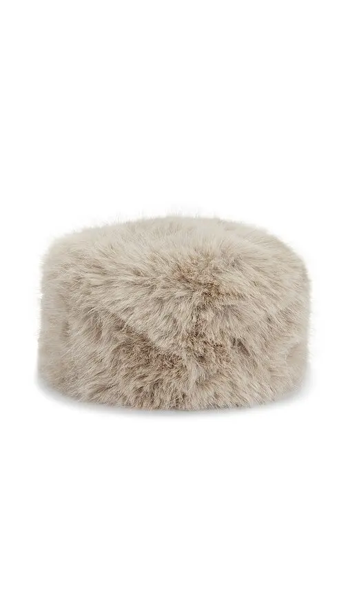 UNREAL FUR Natasha Fur Hat - Tan