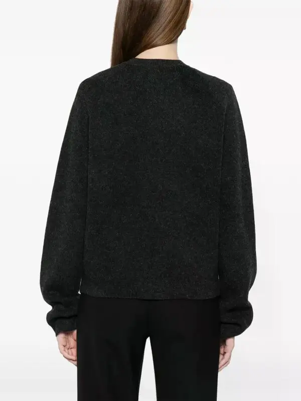 TOTEME Hammered-button Cardigan - Grey