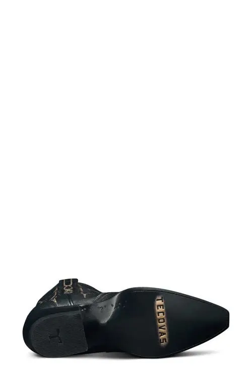 Tecovas Lynn Western Boot - Midnight
