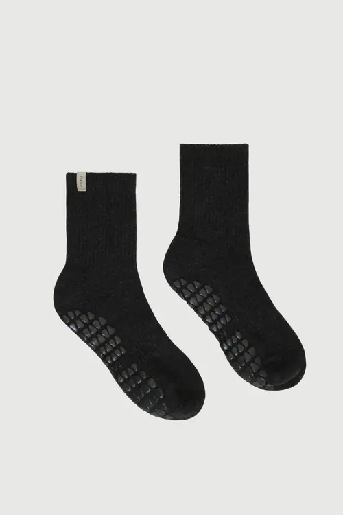 FRAISE Grip Sock Trio - Graphite