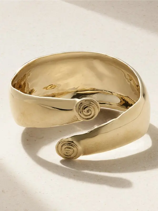 Juju Vera Olympia Tone Arm Cuff - Gold