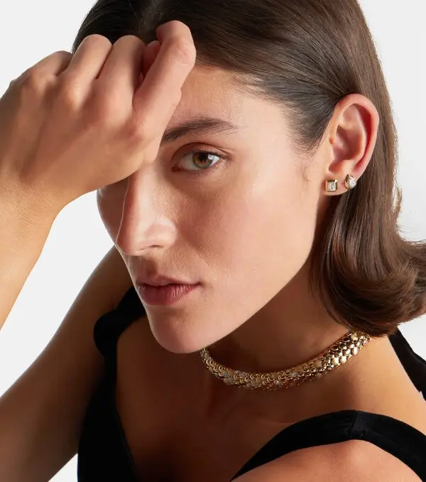 RAINBOW K 9kt Single Earring With Diamond