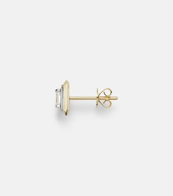 RAINBOW K 9kt Single Earring With Diamond