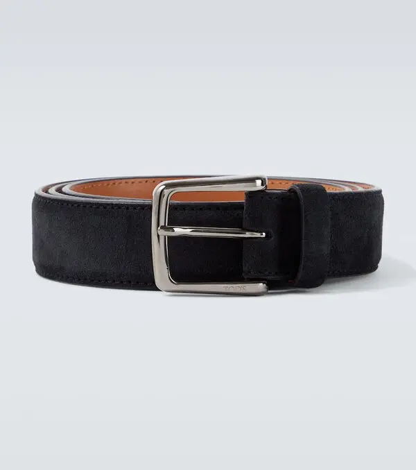 TOD'S Suede Belt - Blue