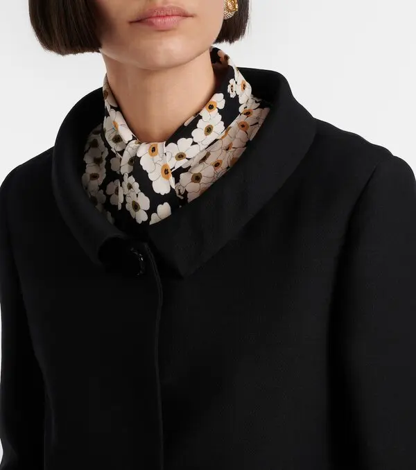 Valentino Garavani Vgold Crepe Couture Jacket