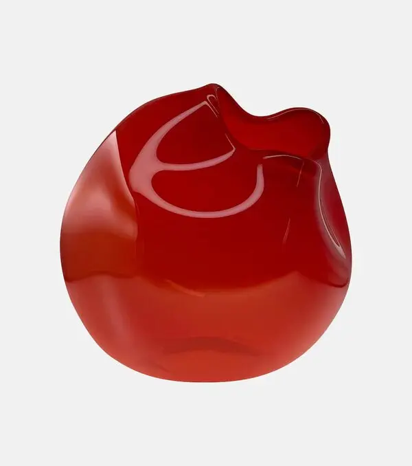 ALEXA LIXFELD Komet Glass Vase - Red