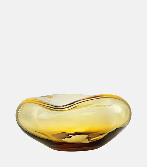 ALEXA LIXFELD Ocean Glass Decorative Object - Yellow