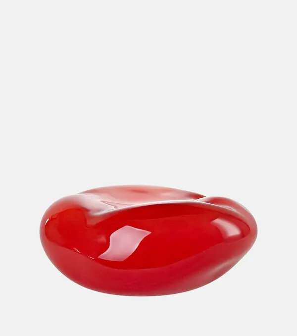 ALEXA LIXFELD Ocean Glass Decorative Object - Red