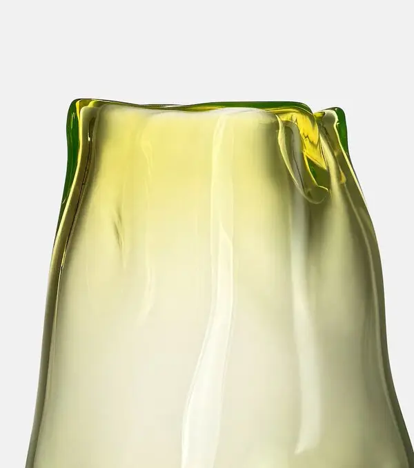 ALEXA LIXFELD Meteorite Glass Vase - Green