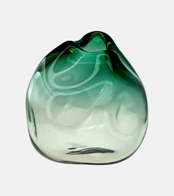 ALEXA LIXFELD Komet Glass Vase - Green