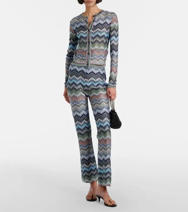 Missoni Zigzag Viscose Cardigan - Multicoloured
