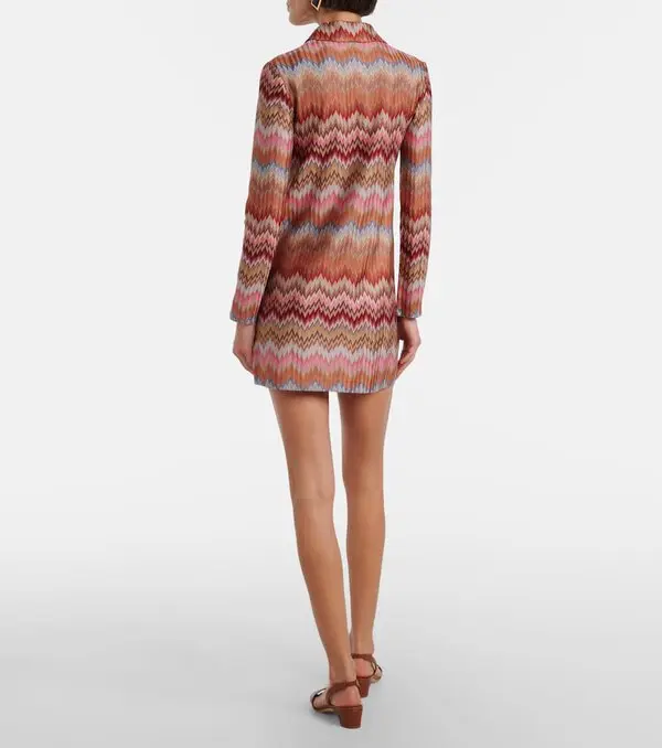 Missoni Zigzag Mini Dress - Multicoloured