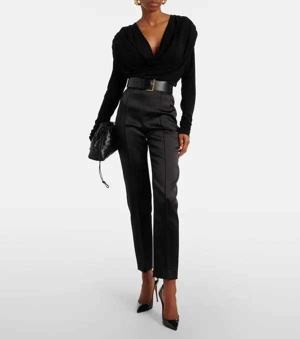 Wardrobe.NYC High-rise Tapered Pants