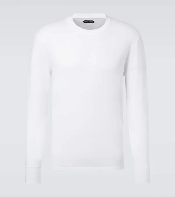 TOM FORD Jersey T-shirt - White
