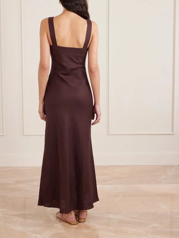 Faithfull The Brand Paloma Linen Maxi Dress