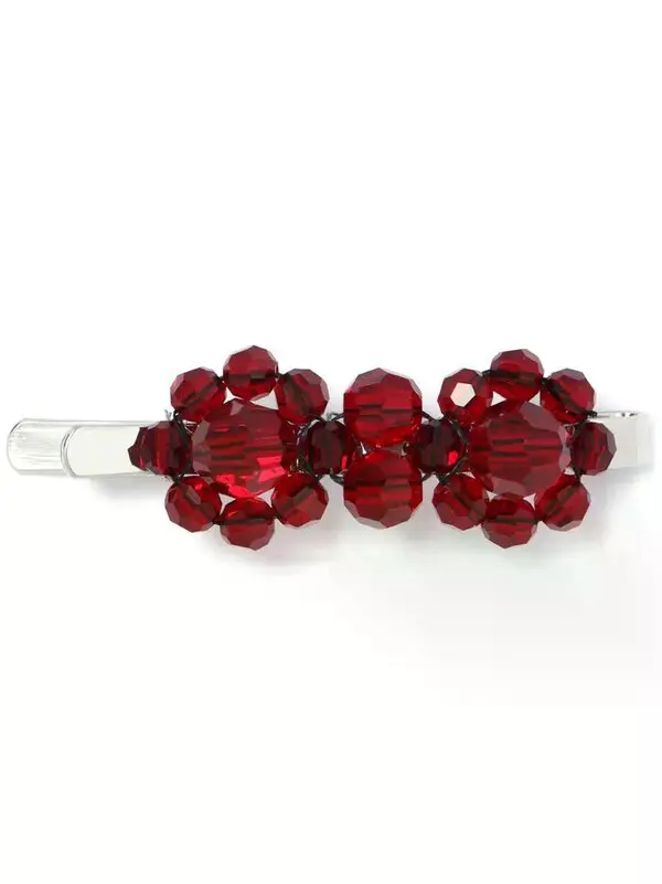 Simone Rocha Flower Beaded Hair Clip