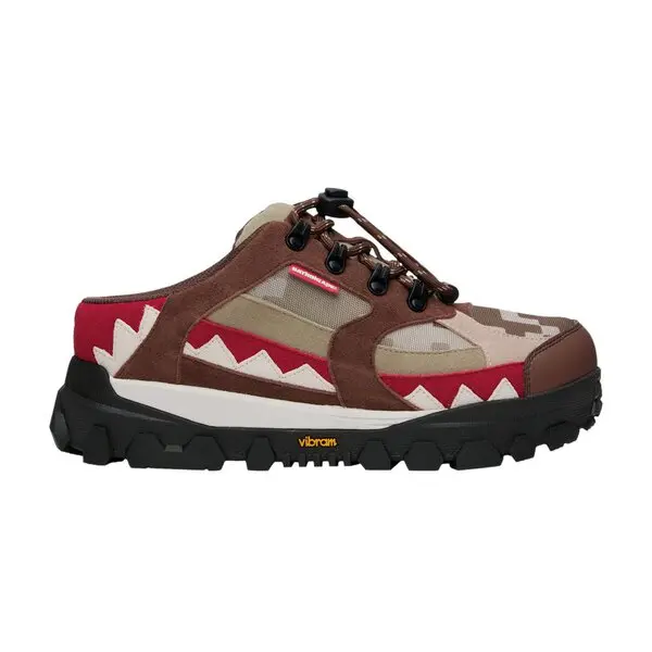 A BATHING APE Kazuki Kuraishi X Show Clog Sta M2 - Cream