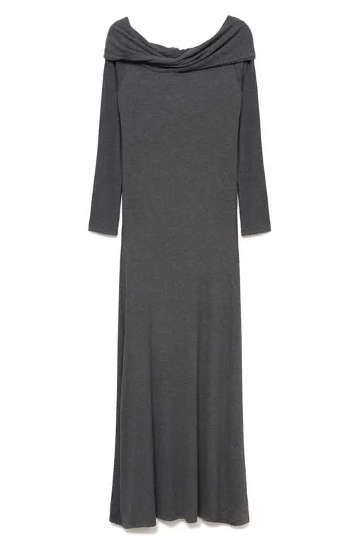 Mango Off-the-shoulder Sweater Dress