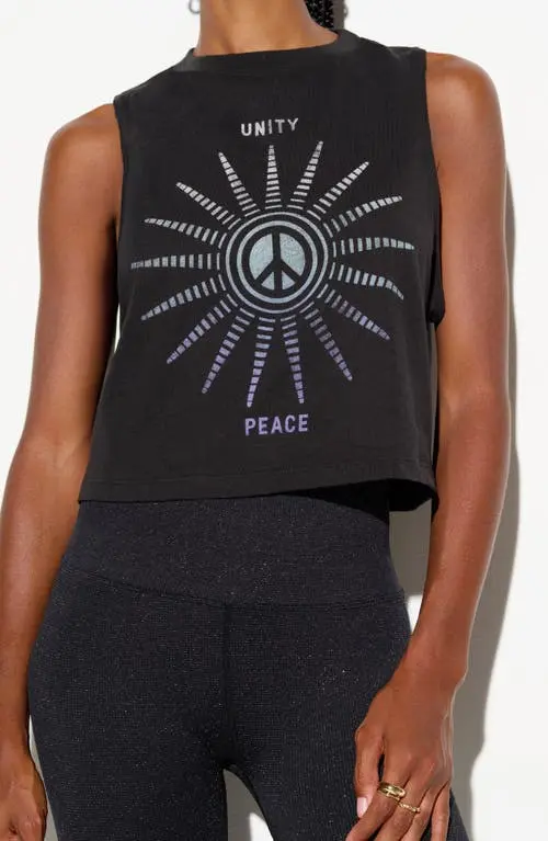 Spiritual Gangster Emit Peace Spirit Crop Tank