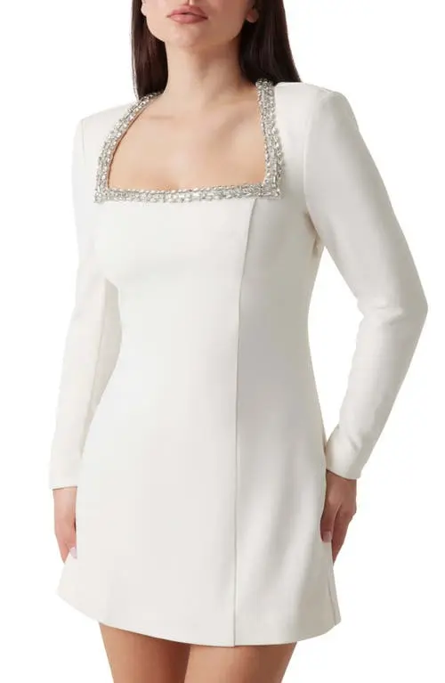 MARCIANO Frida Long Sleeve Mini Dress