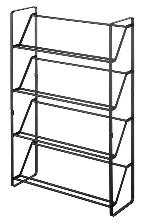 YAMAZAKI Slim Shoe Rack - Black