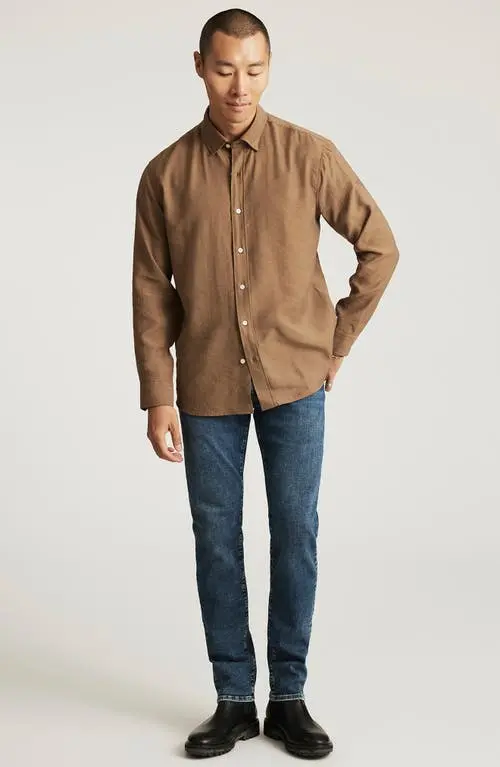 MAVI Button-up Shirt - Shitake