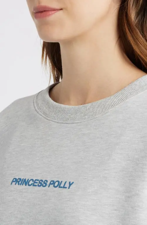 Princess Polly Logo Graphic Crewneck Sweatshirt