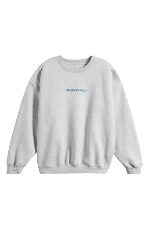 Princess Polly Logo Graphic Crewneck Sweatshirt