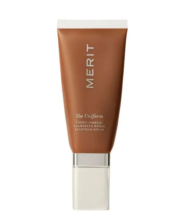 MERIT The Uniform Tinted Mineral Sunscreen Spf 45 - Deep Warm