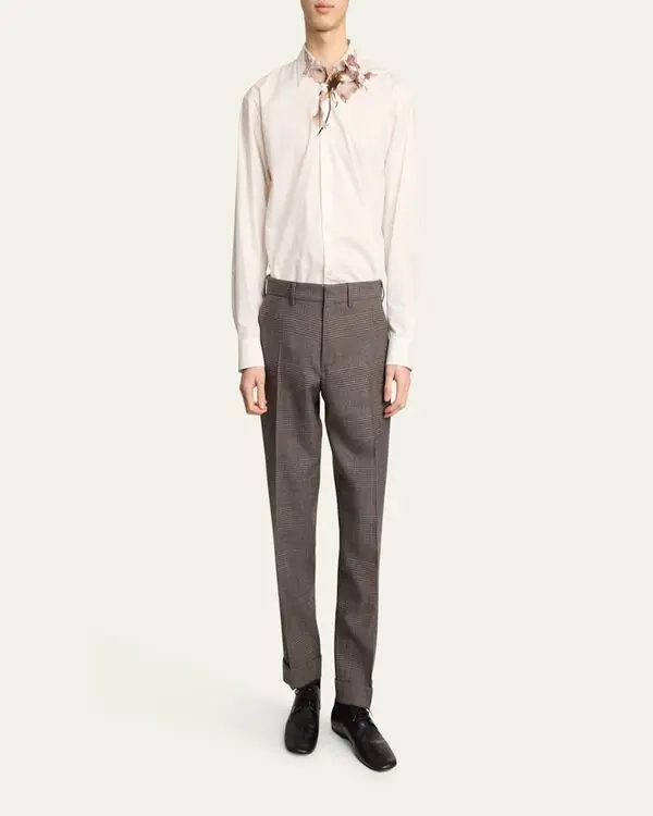 Dries Van Noten Leather Derby Shoes